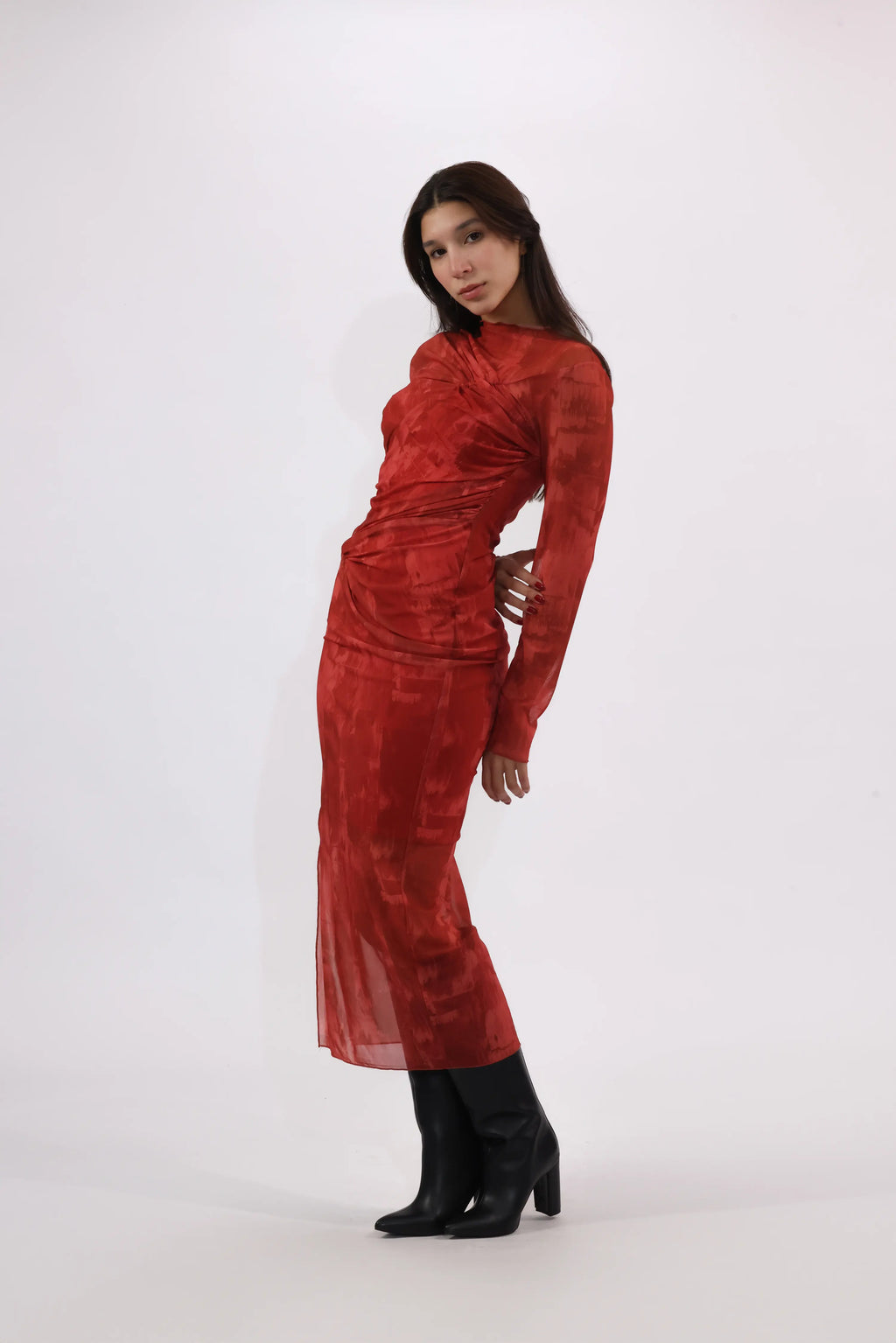Red Reveal Dress – Odd But Even